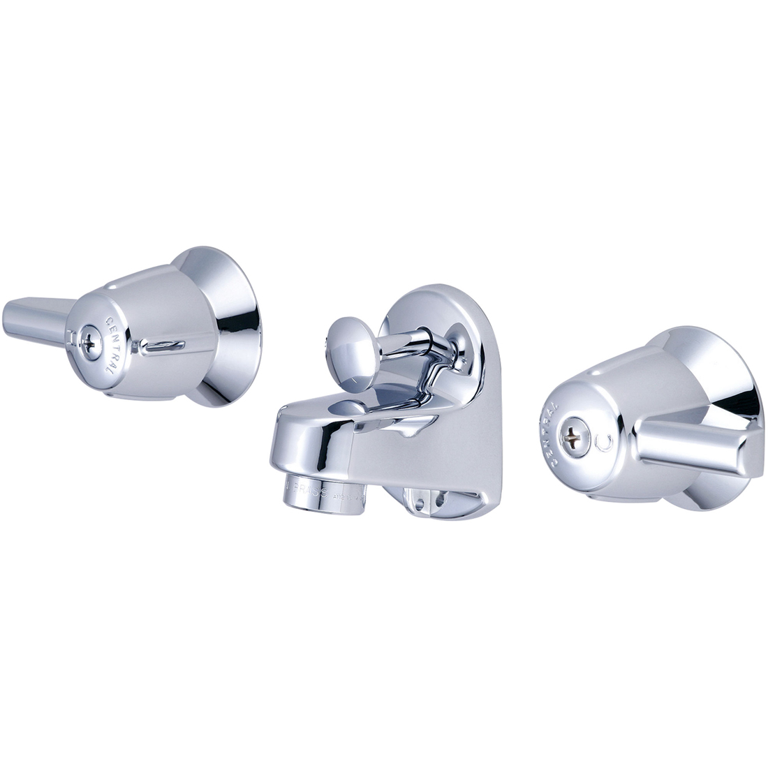 Two Handle Shelf Back Bathroom Faucet | Pioneer Industries