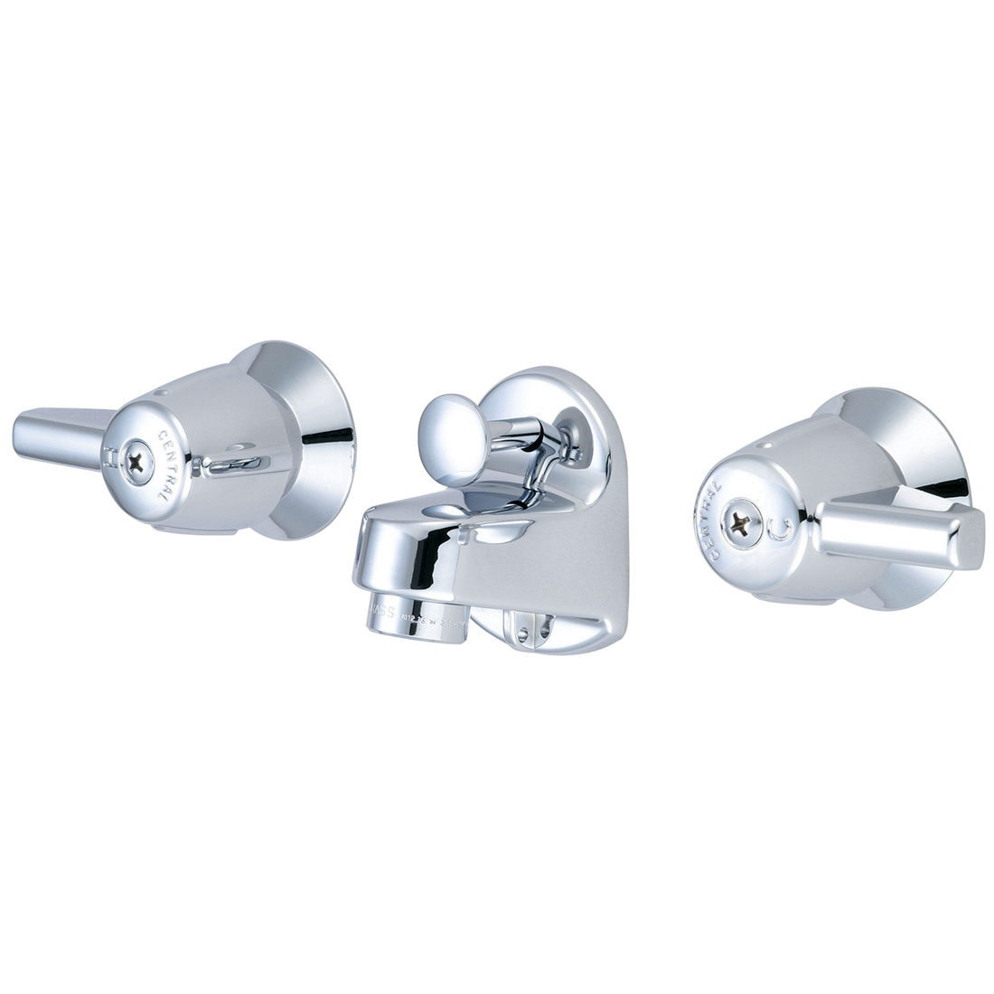 Two Handle Shelf Back Bathroom Faucet | Pioneer Industries