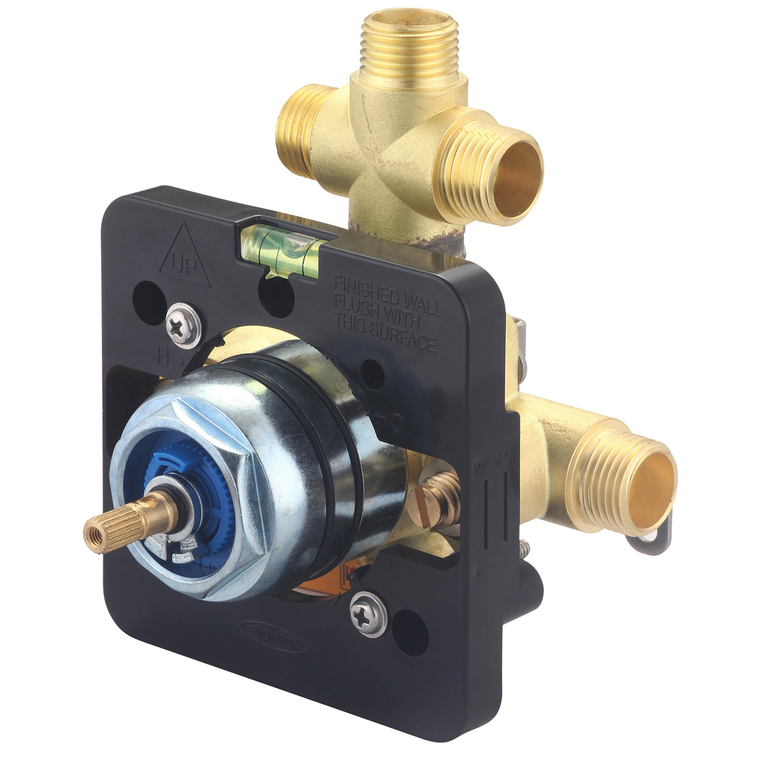 Single Handle Tub/Shower Pressure Balancing Valve With Built-in 2 Way ...