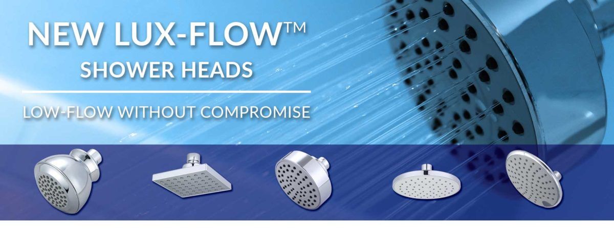 Lux-Flow Showerheads: A Luxurious Way to Save Water | Pioneer Industries